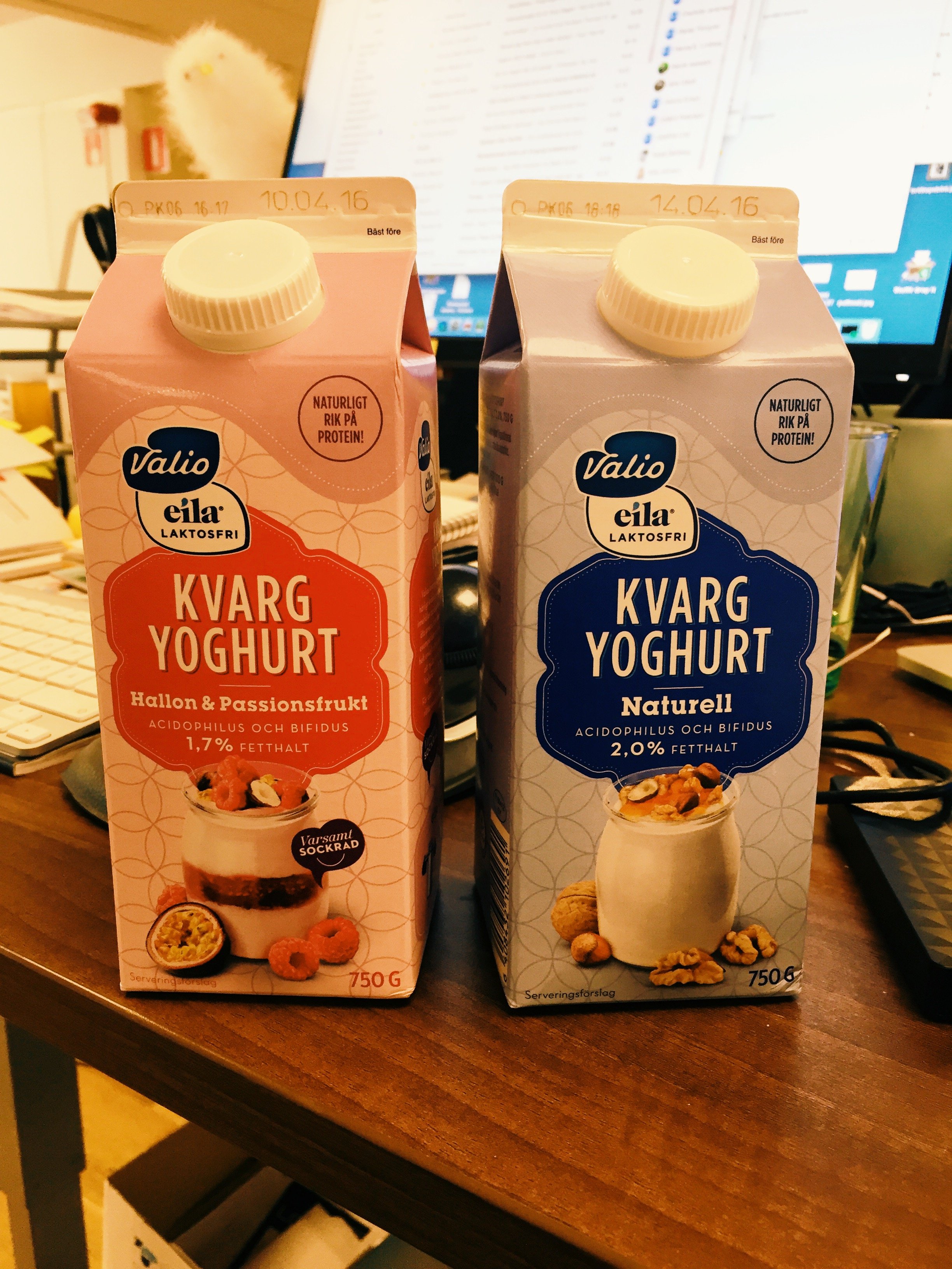 Test: laktosfri kvargyoghurt från Valio - MatMalin.se