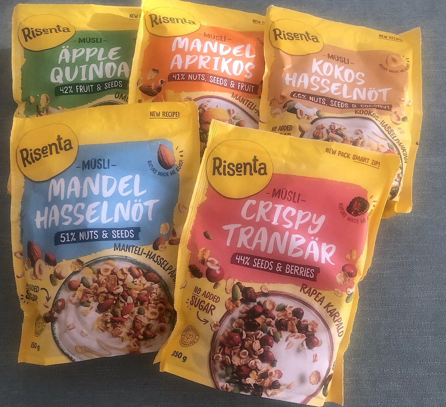 Ny müsli från Risenta + prisvärt tips - MatMalin.se