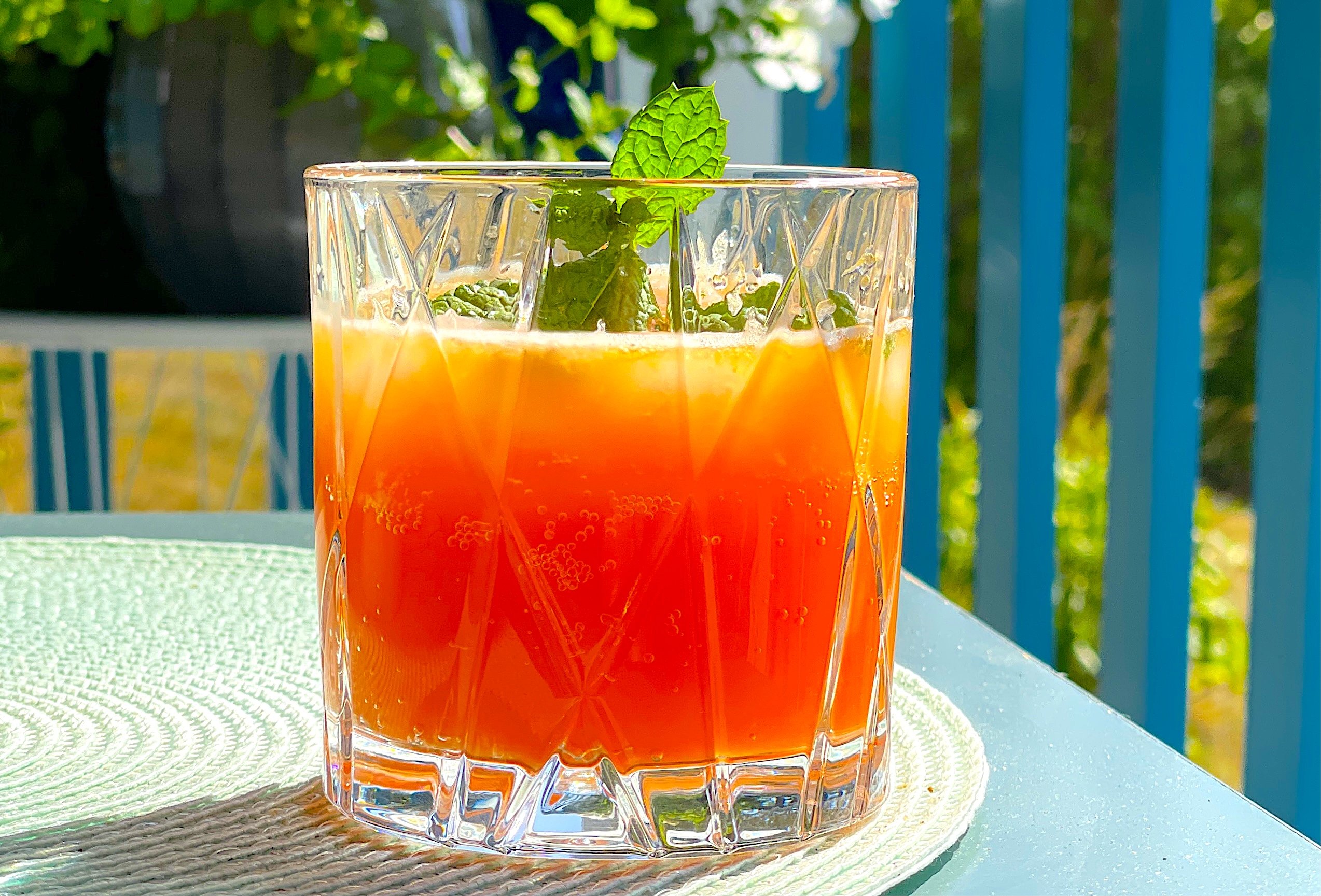 Orange Spritz – recept på en alkoholfri drink - MatMalin.se