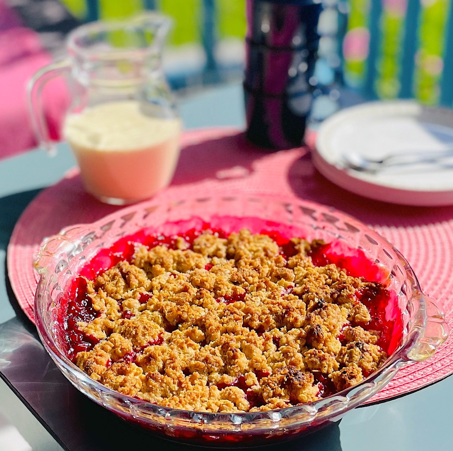 Smulpaj med röda vinbär – recept på en liten paj - MatMalin.se