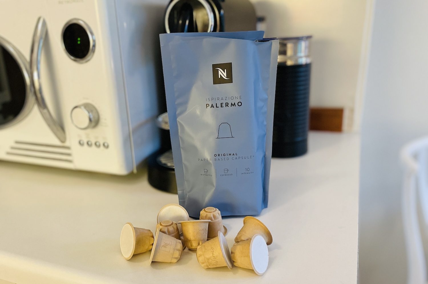 Test: Ispirazione Palermo i komposterbar kapsel från Nespresso ...