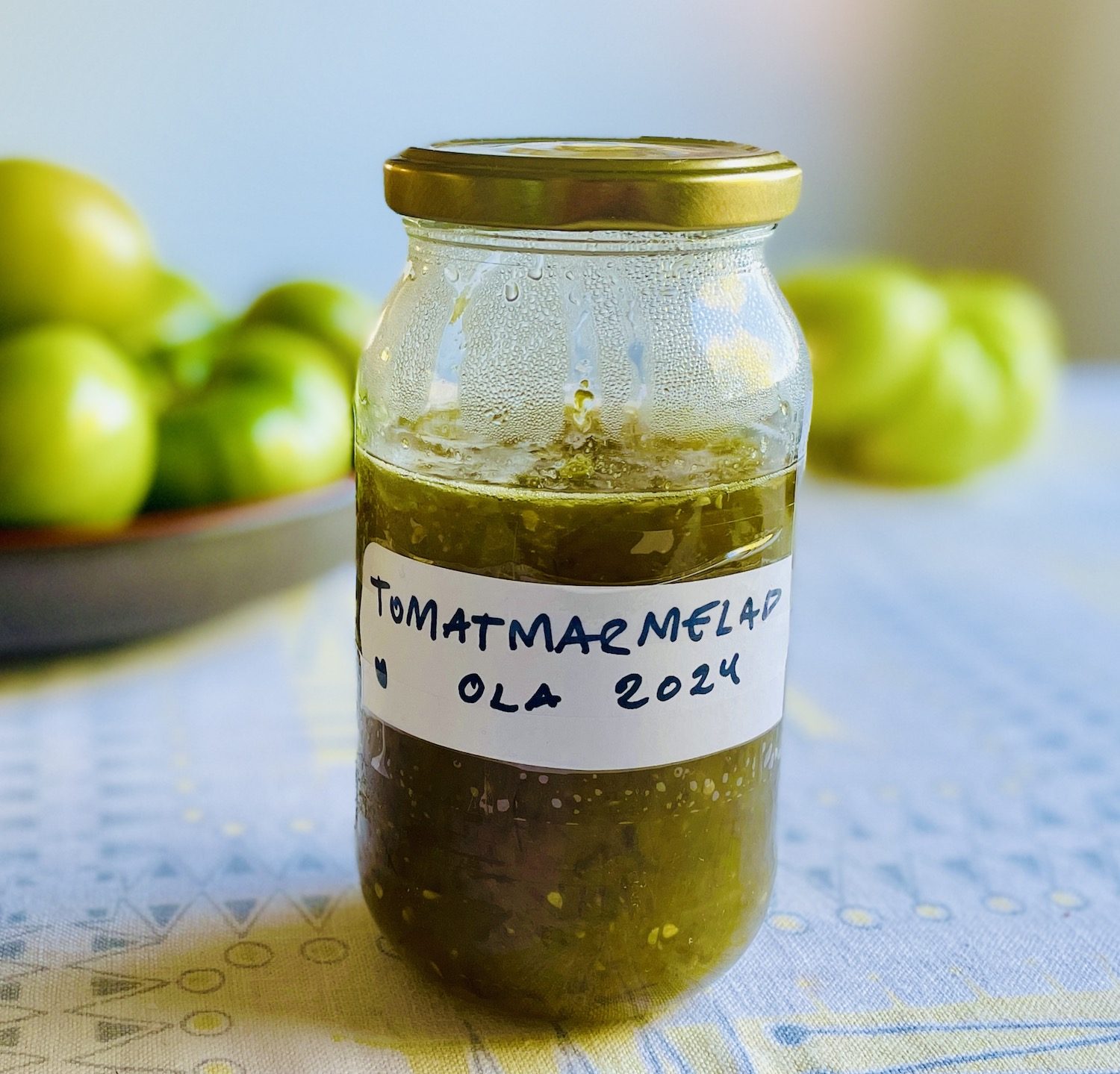 Tomatmarmelad – recept med gröna tomater - MatMalin.se