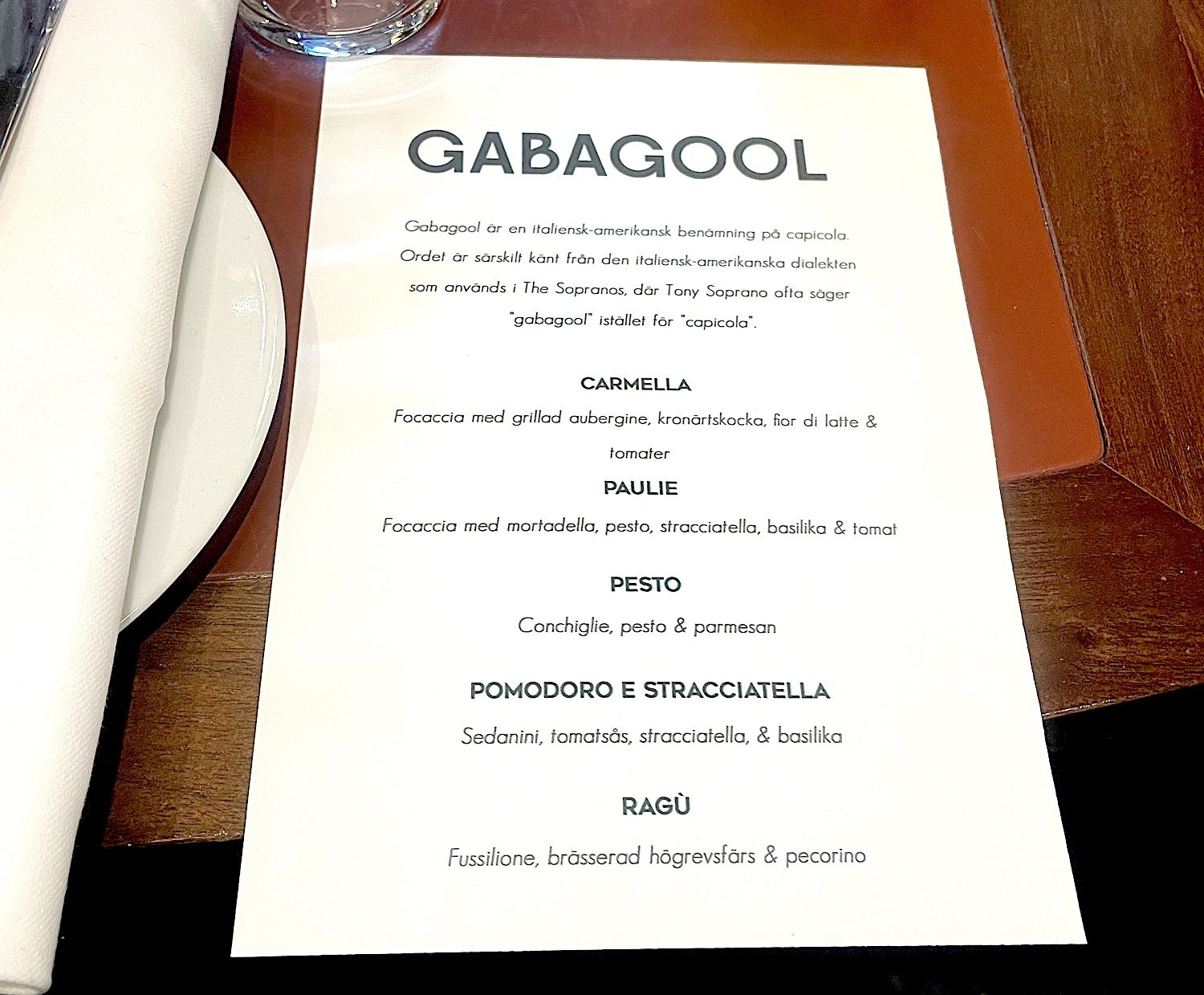 Gabagool – italienare med smak av Sopranos - MatMalin.se